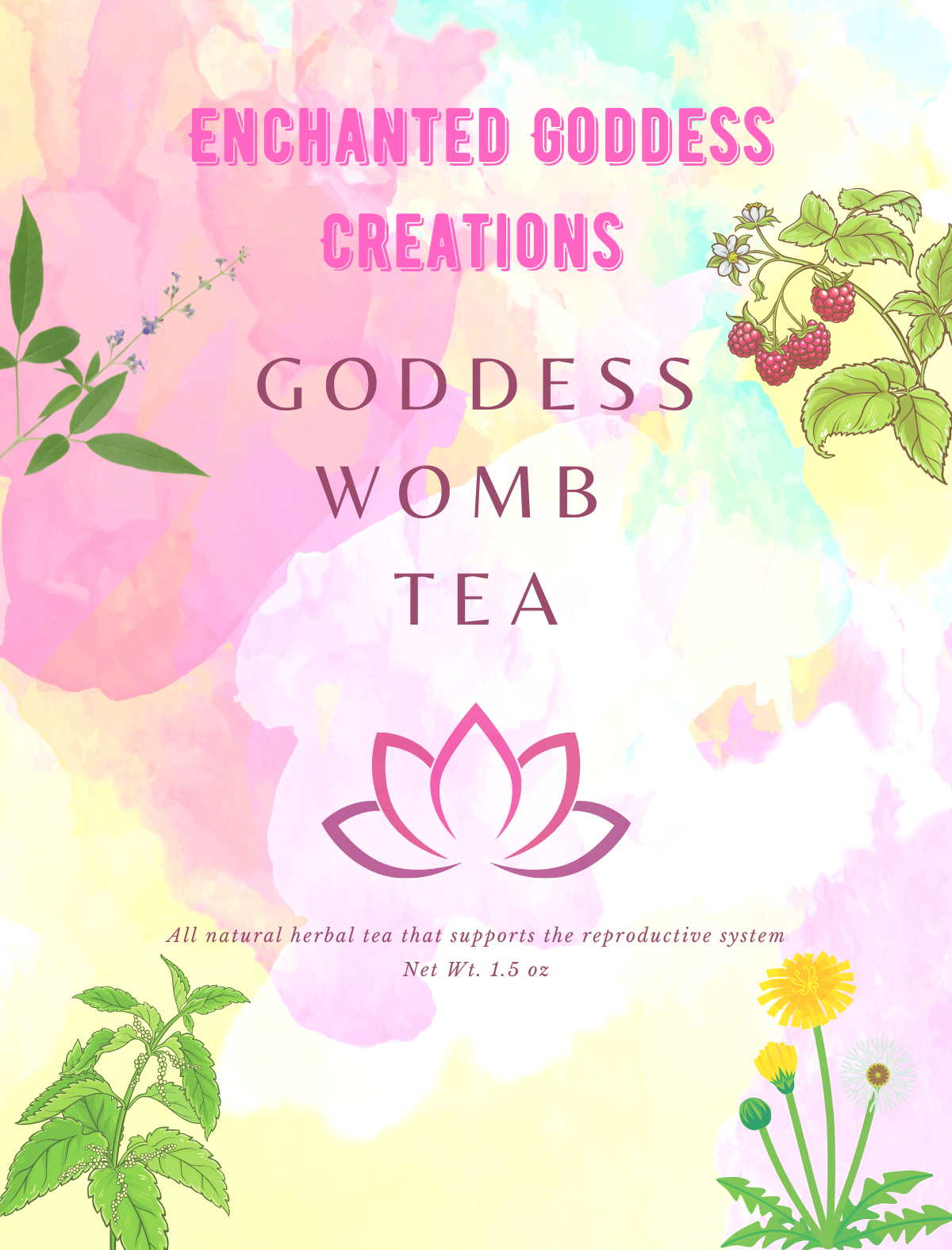 Goddess Womb Tea – Enchanted Goddess Creations